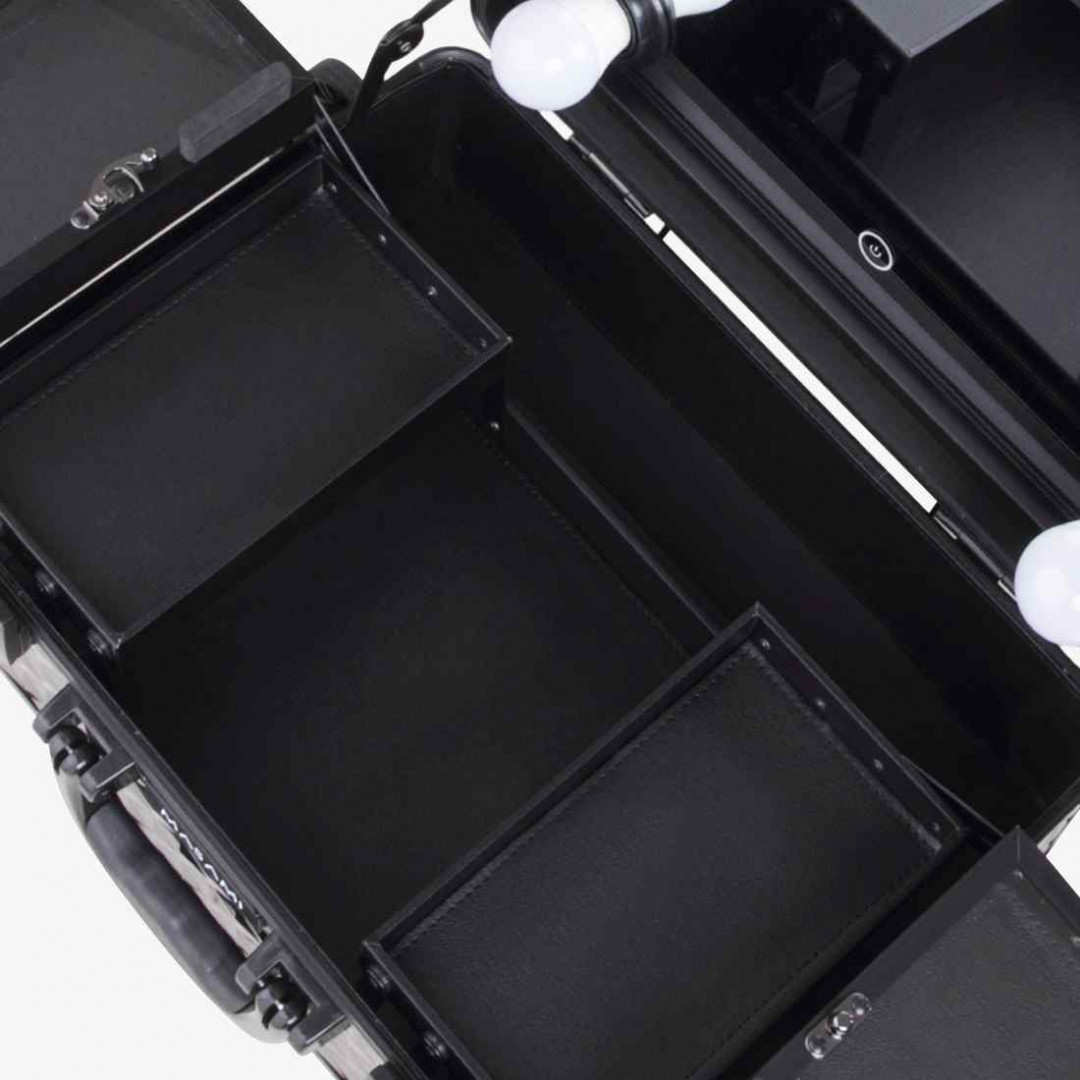 MASAMI - Black Diamond S Case Full Mirror With 3 Tone Basic Bulb Stereo ...